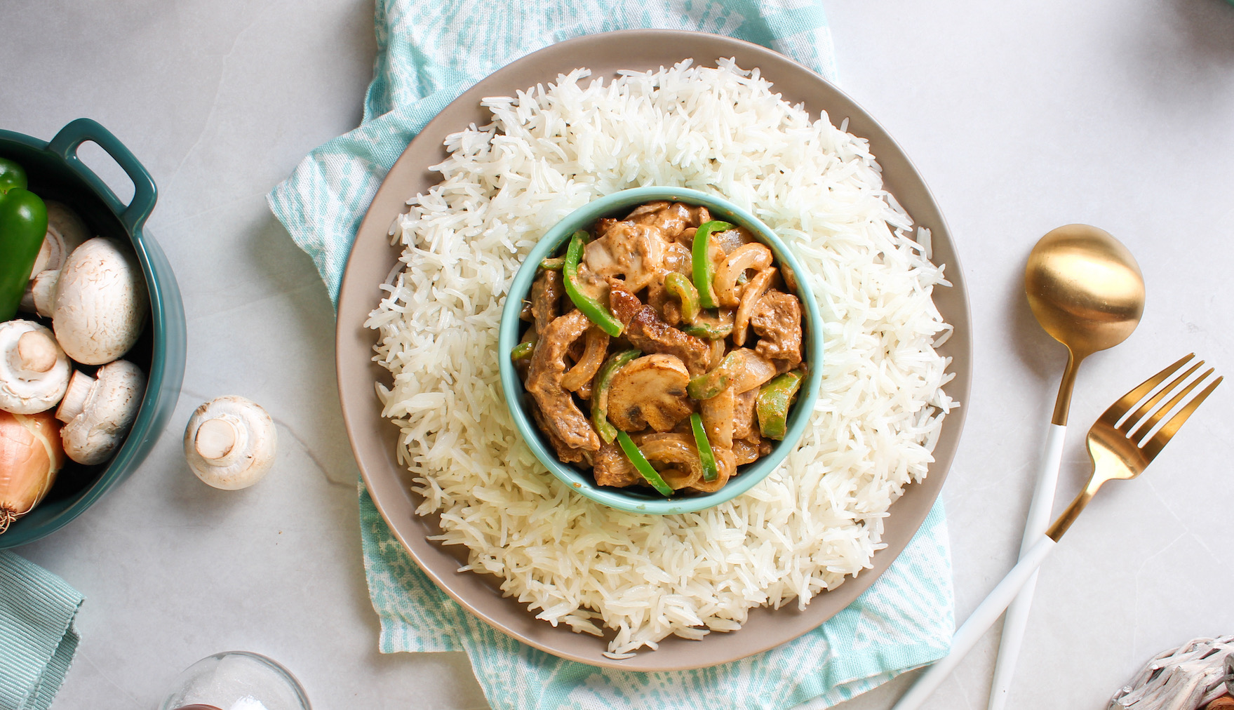 Low Calorie Beef Stroganoff | jo